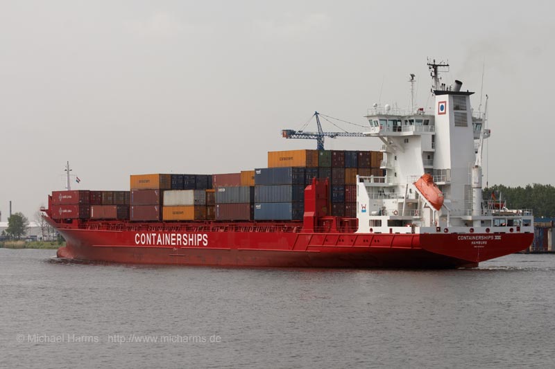 Containerships 8 Container Ship Imo 9336244